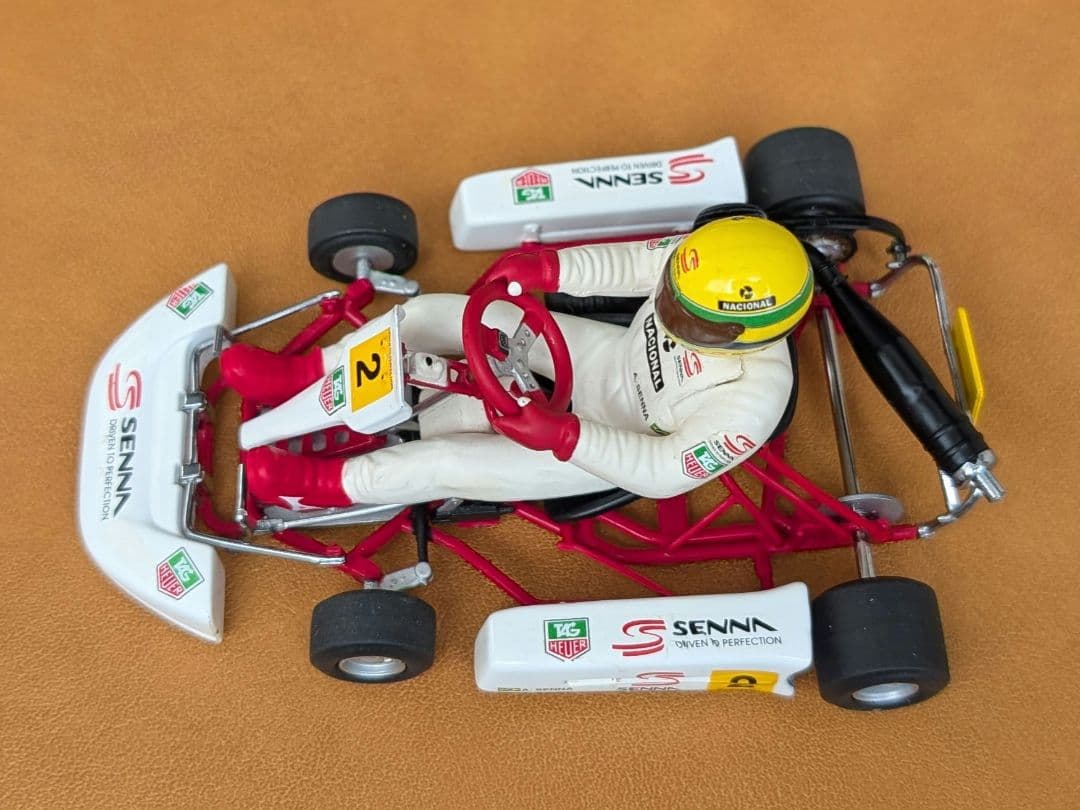 ミニチャンプス 1/18 A.セナ Kart Paris-Bercy 1993