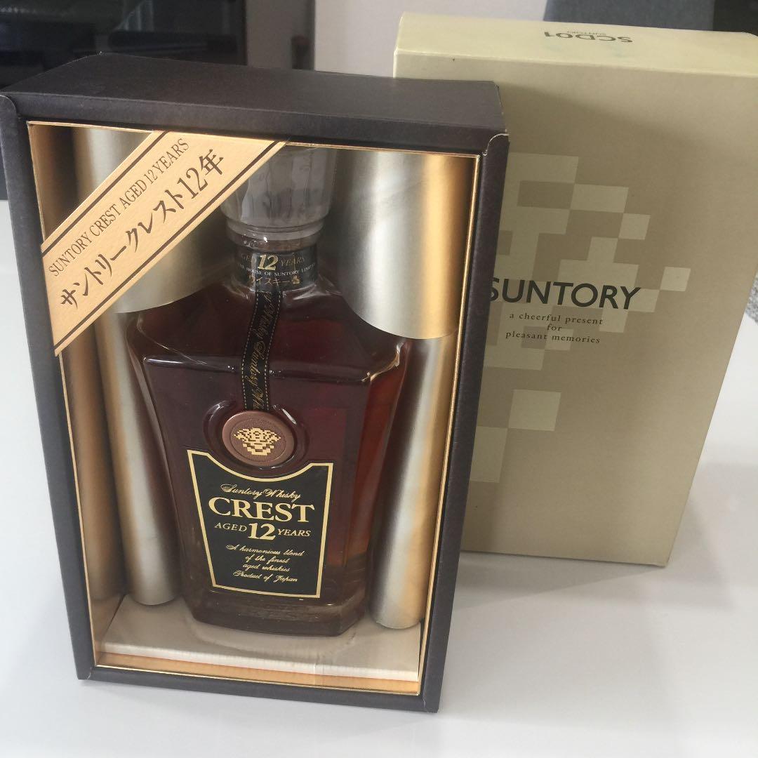SUNTORY CREST サントリーウイスキー クレストキャンター12年