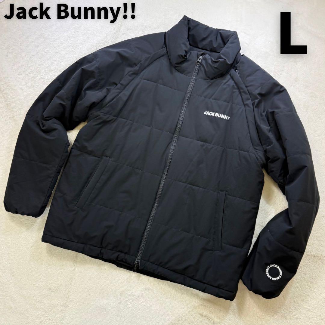 Jack Bunny!! 2way ブルゾン ゴルフウェア L ブラック