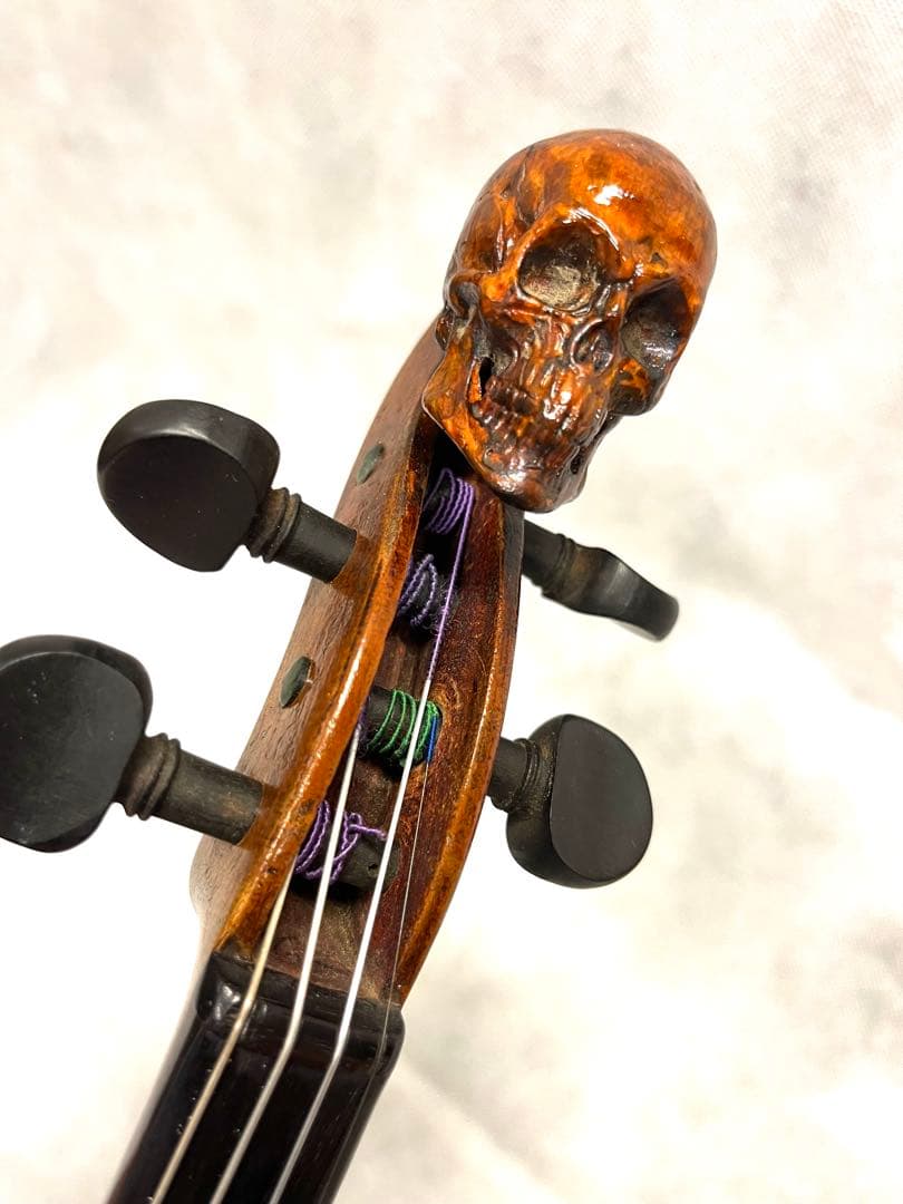 ドクロヘッドバイオリン　4/4 イタリア製？skull heads violin