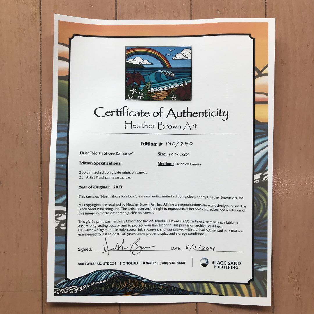 Heather Brown ジクレーキャンバスプリント