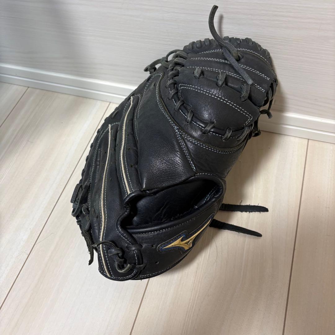 【美品】MIZUNO SELECT9 キャッチャーミット 軟式 捕手用
