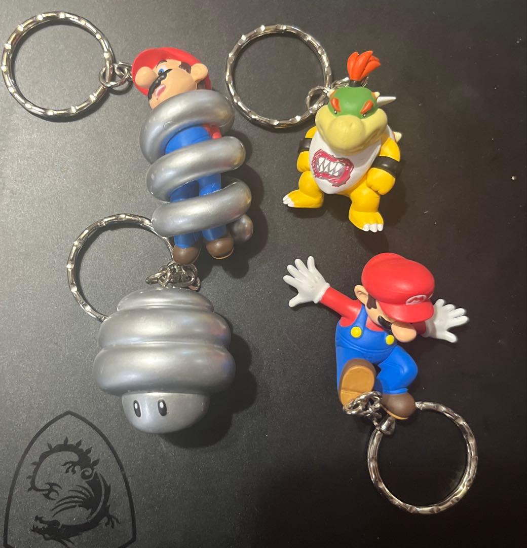 マリオギャラクシーキーホルダー　フィギュア　激レア⭐︎ レトロ品