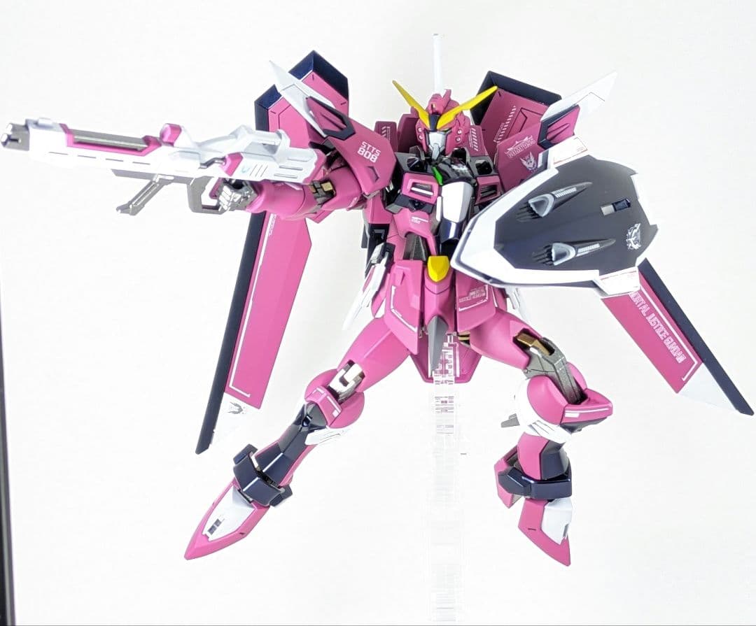 HG　イモータルジャスティスガンダム　全塗装　完成品