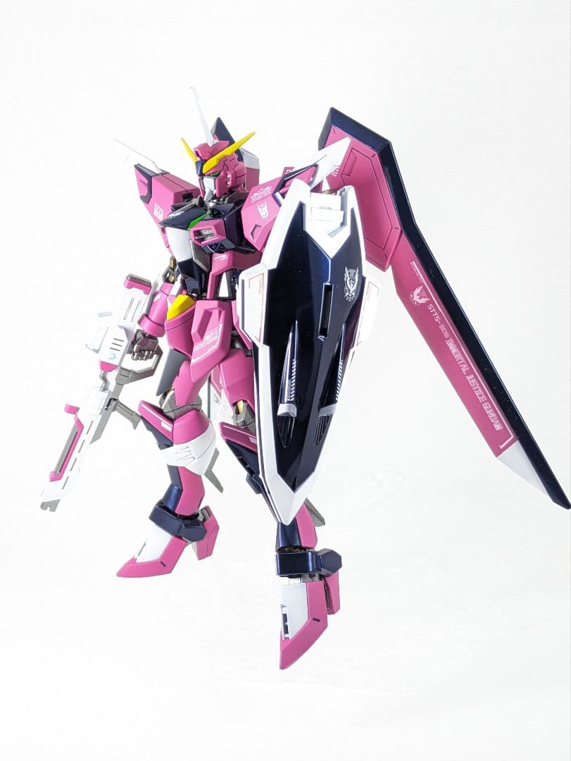 HG　イモータルジャスティスガンダム　全塗装　完成品