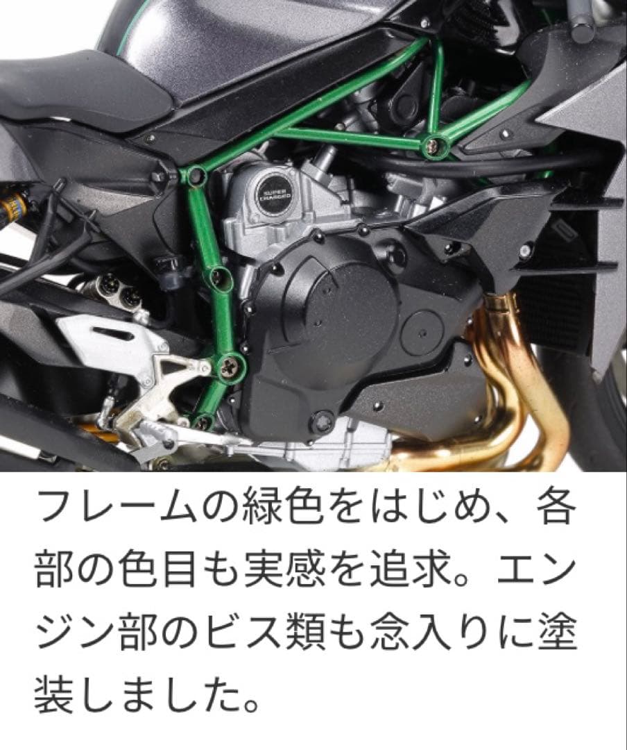 1/12 カワサキ Ninja H2 CARBON （完成品）