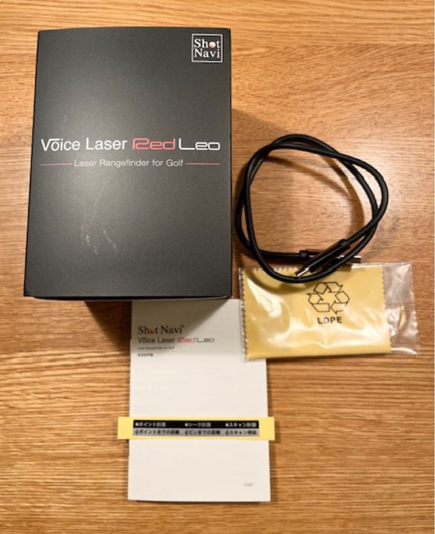 ラウンド用品・アクセサリー Shot Navi Voice Laser Red Leo