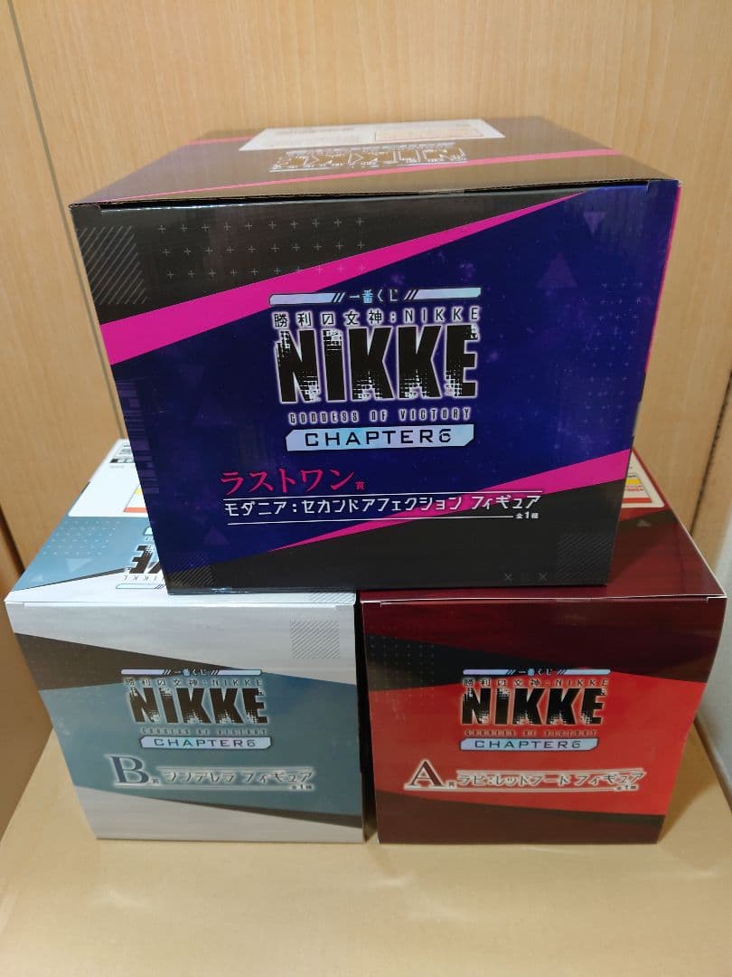 NIKKE 一番くじ A賞 ラピ B賞 シンデレラ ラストワン賞 モダニア