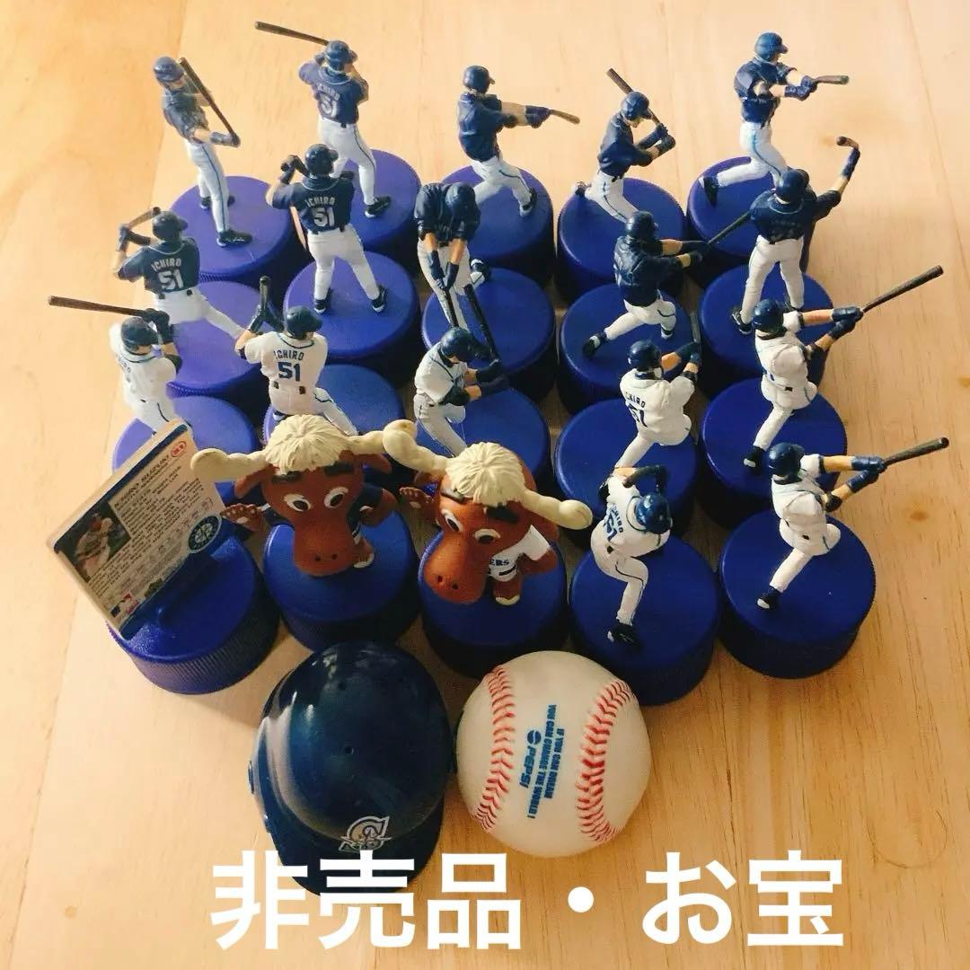 お宝：シアトル・マリナーズ時代のイチロー選手のフィギュアセット22個