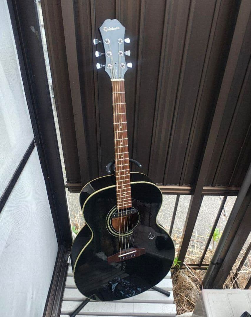 超美品 Epiphone SJ-15 EB ジャンボボディー Wピックアップ