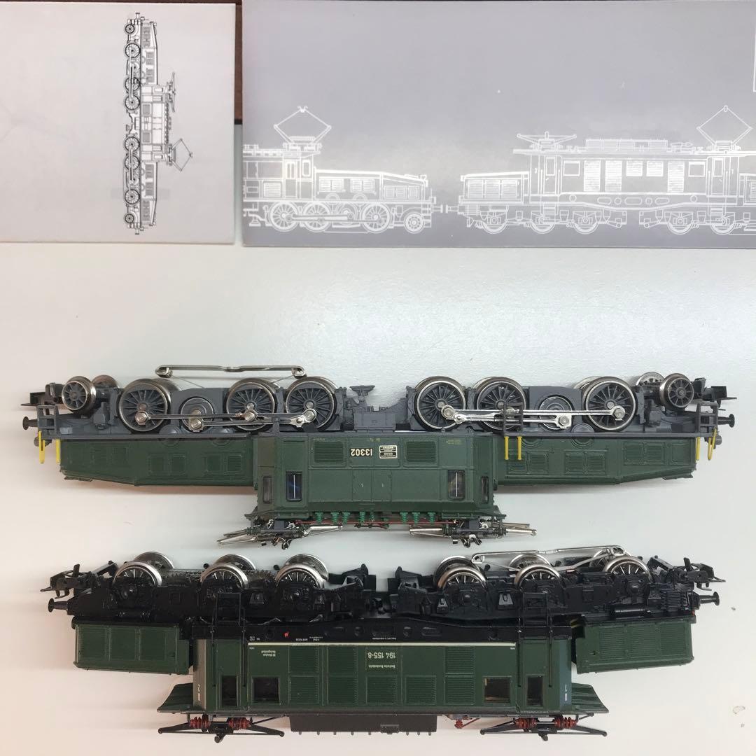 メルクリン HO 3300 125年記念モデル クロコダイル 2台セット 稼動品