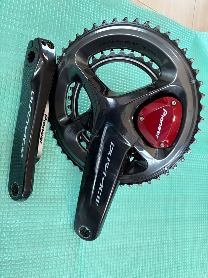 Dura-Ace FC-R9100 パイオニアペダリングモニター付きクランク