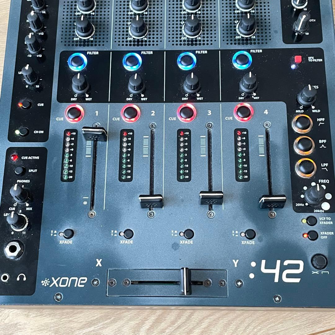 ALLEN&HEATH XONE42 DJミキサー 高音質 プリアンプ