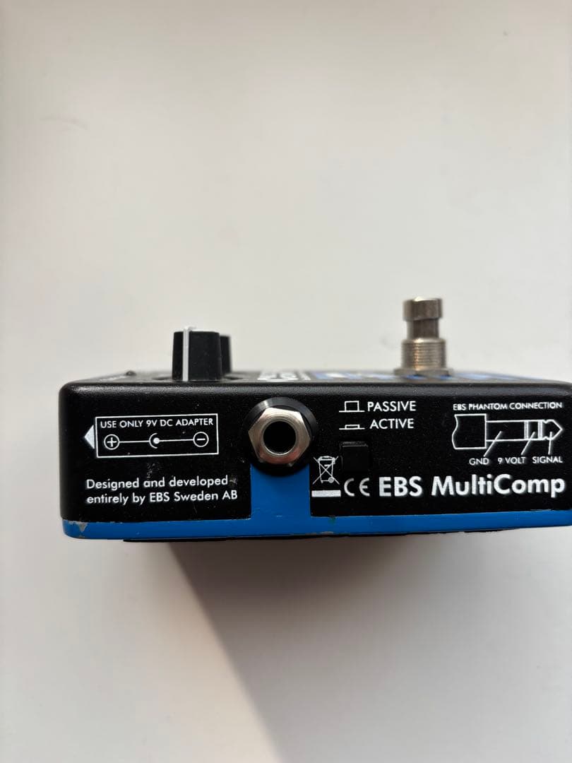 EBS MULTI COMP ベースエフェクター　外箱•ユーザーマニュアル付き