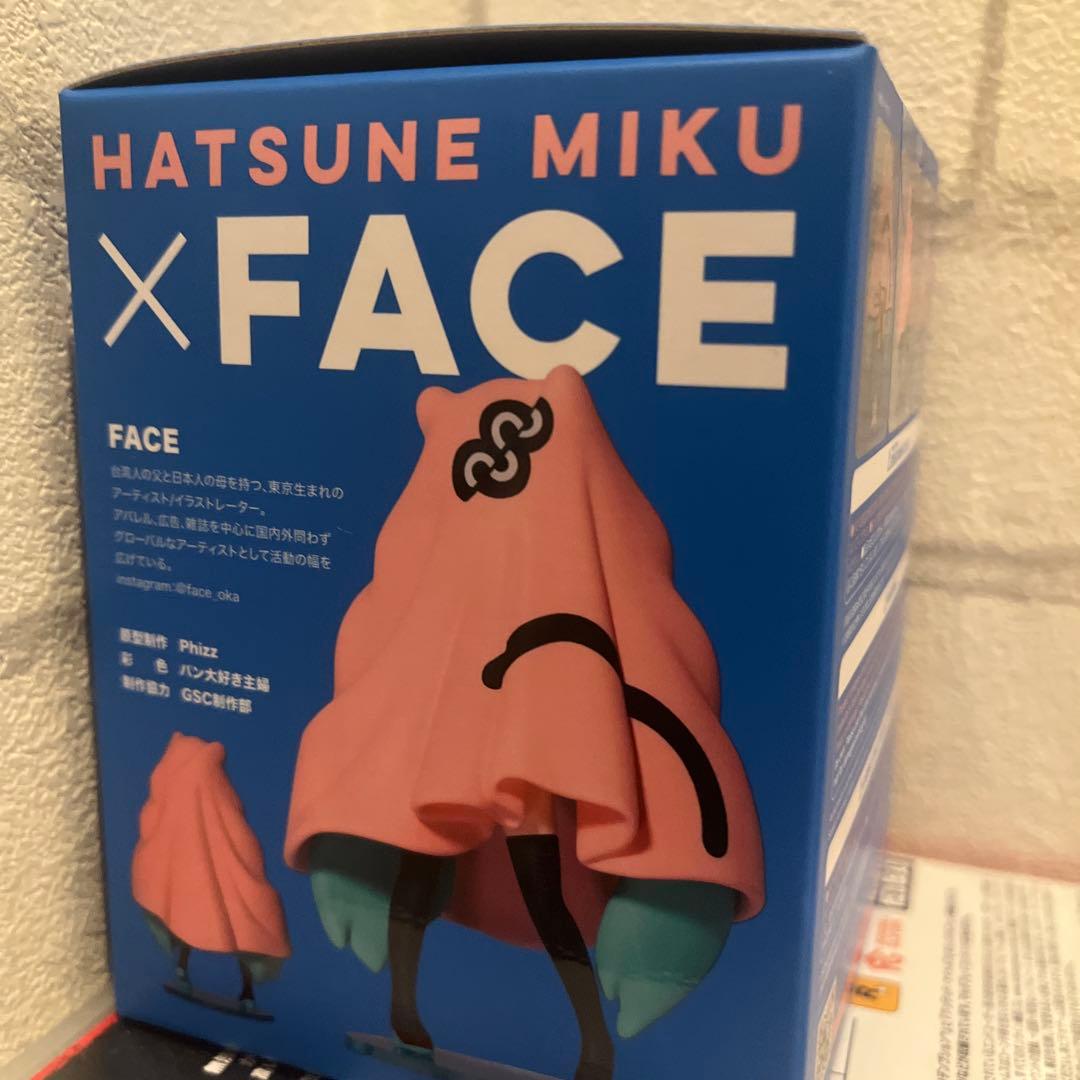 初音ミク コラボフィギュア 初音ミク✕FACE ノンスケール プラスチック完成品