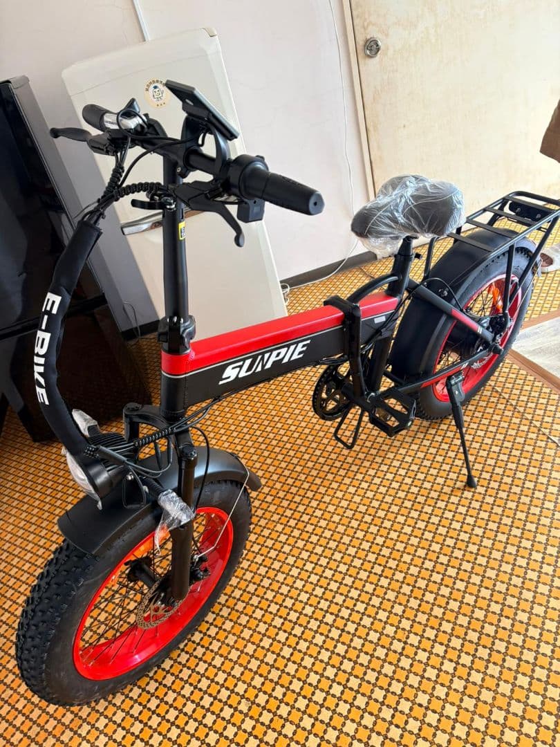 SUNPIE 20インチ 電動アシスト自転車 48V 損傷なし