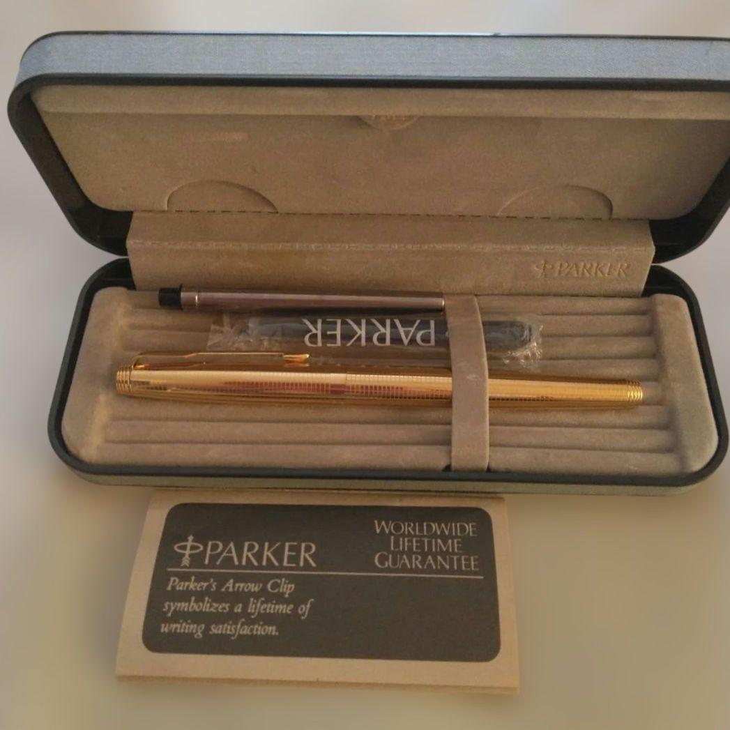 パーカー　PARKER 万年筆 ゴールド　未使用品 14K ペン先