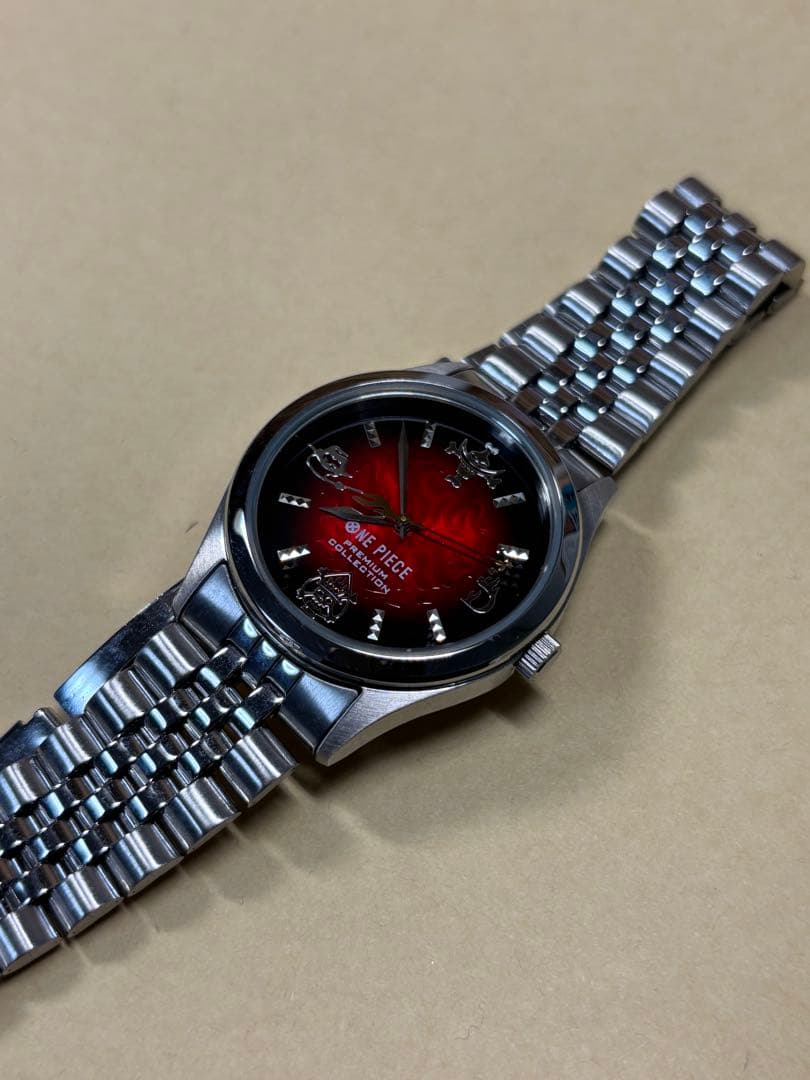 ONE PIECE 炎のエース メモリアルウォッチ　限定品