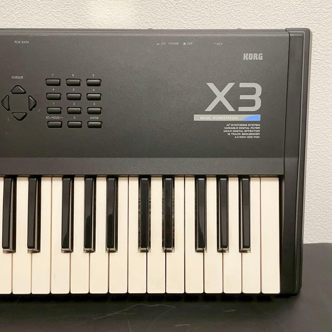 KORG コルグ シンセサイザー 61鍵 X3 100V ジャンク