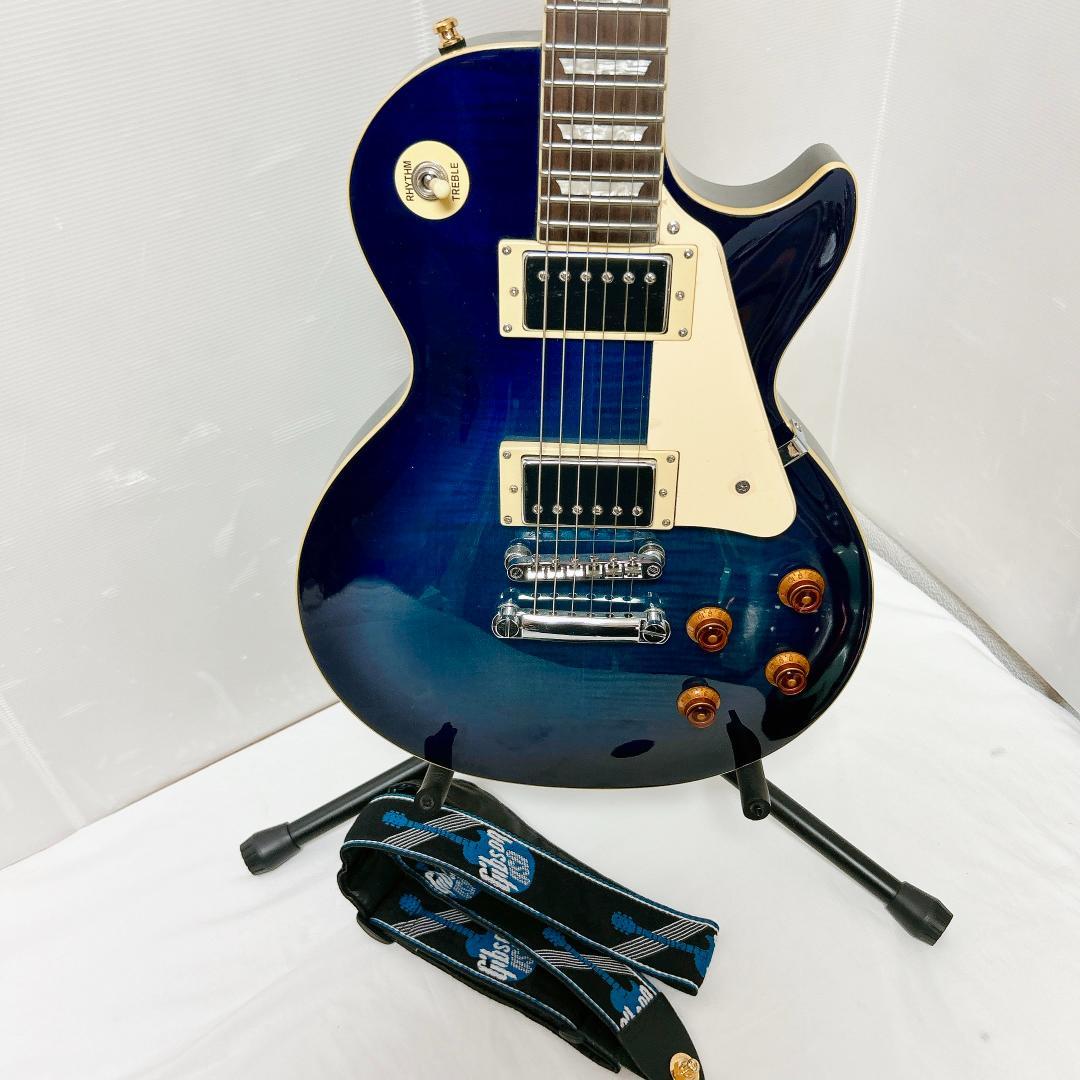 美品 Epiphone エピフォン Lespaul Standard ブルー