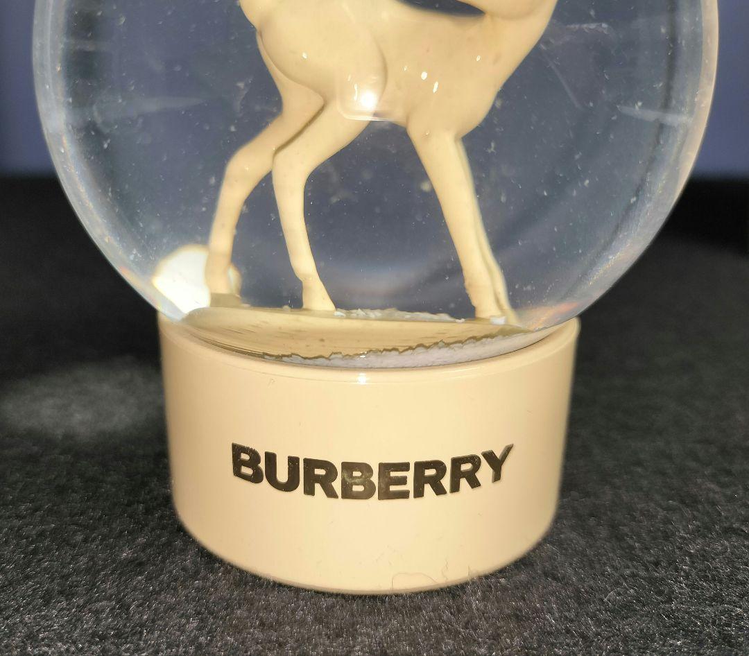 レア★新品【BURBERRY】バーバリー スノードーム 限定ノベルティ 非売品①