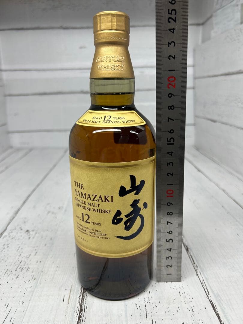 送料込み①サントリー 山崎【シングルモルトウイスキー】12年 700ml 43%
