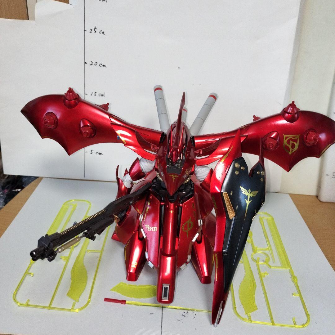 D*C様 HG 1/144 ナイチンゲール 塗装完成品 逆襲のシャア ガンプラ