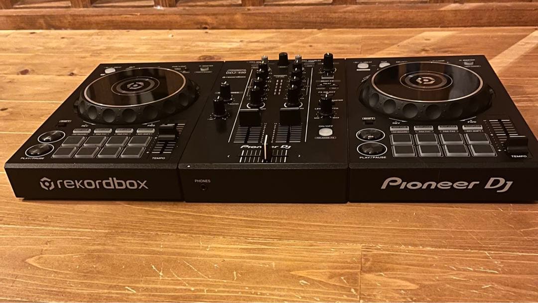 Pioneer DJ DDJ-400 コントローラー コード　ヘッドホン付き