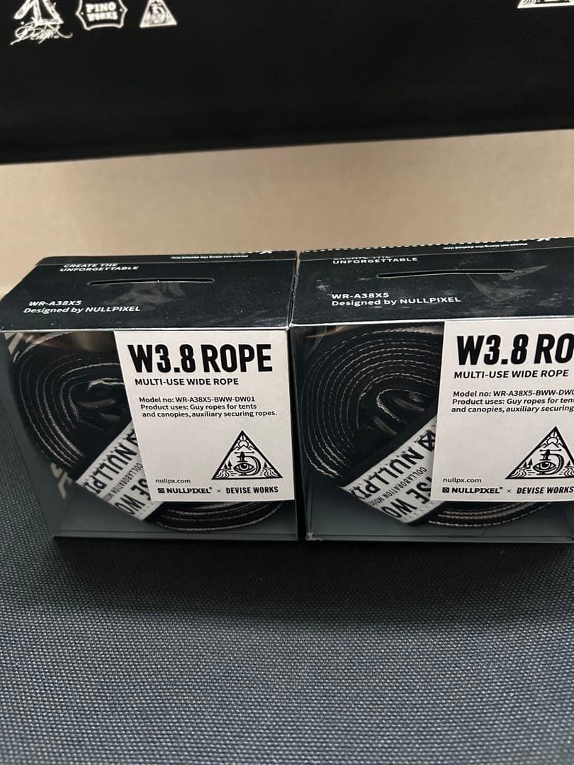 W3.8 ROPE（DEVISE ver.)ガイロープ　固定ロープ