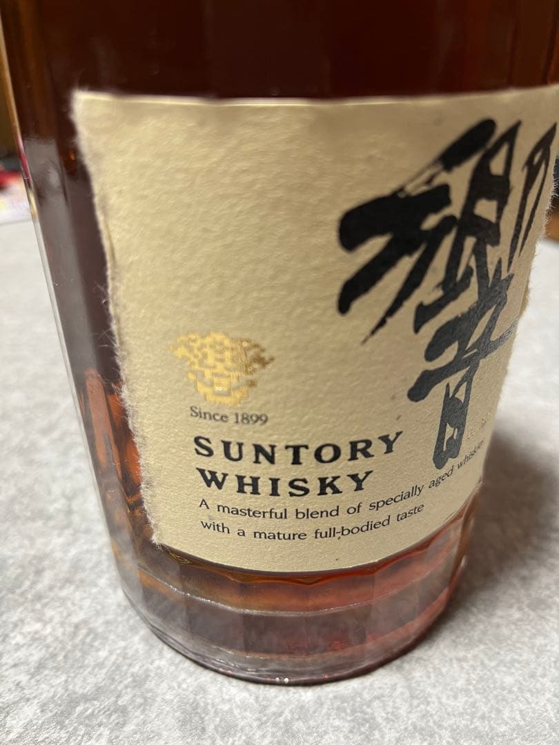 Suntory Hibiki ウイスキー　クリアキャップゴールドラベルSHN01