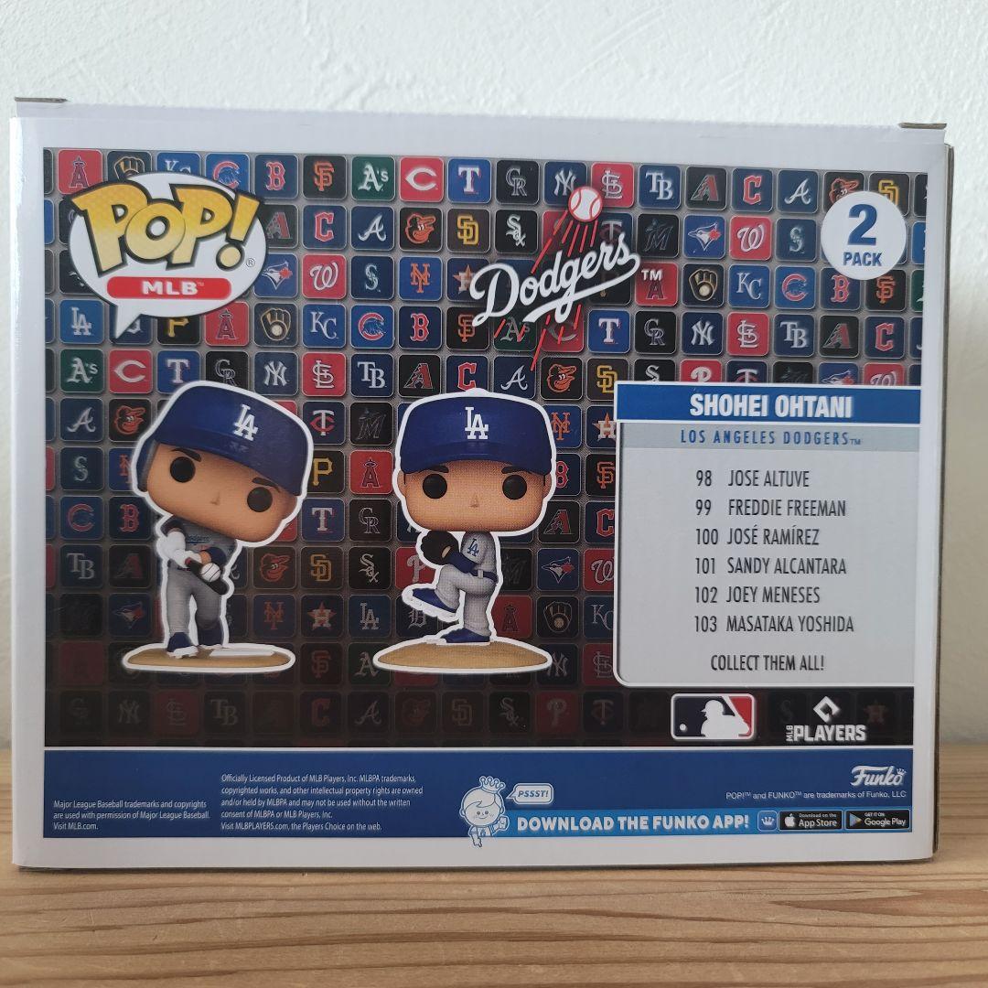 【希少！】ドジャース大谷翔平FUNKOPOP 投打2体セット日本未発売フィギュア