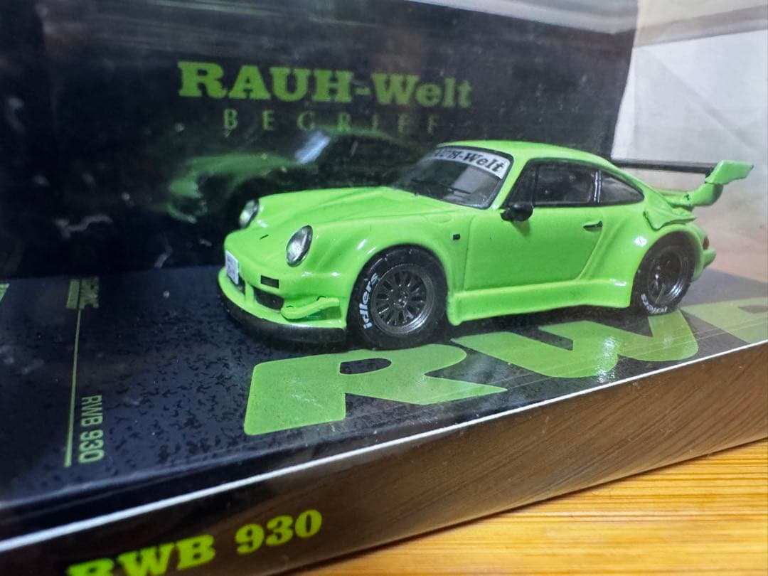 【TARMAC】 限定1488台 RWB Porsche 930 Green