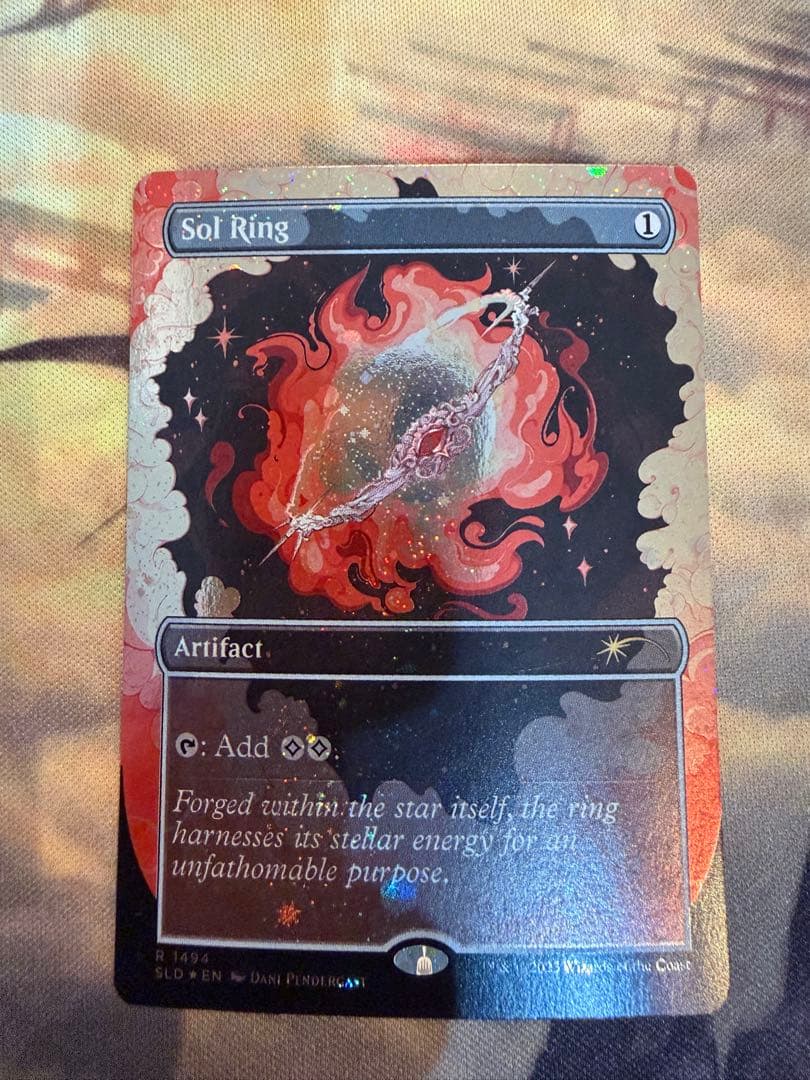 Mtg ギャラクシーFoil 太陽の指輪 Sol Ring SLD
