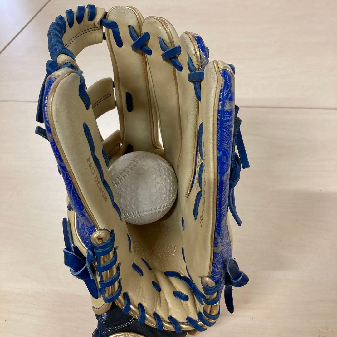 【限定モデル】Rawlings 外野手用 グローブ ペイズリー柄 コユニ対応