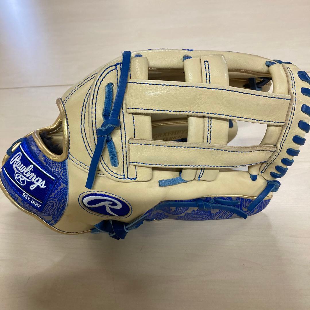 【限定モデル】Rawlings 外野手用 グローブ ペイズリー柄 コユニ対応