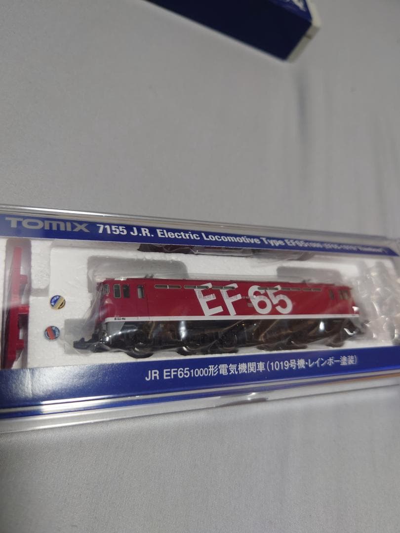 トミックス　7155　EF651019レインボー塗装　パーツ使用済み