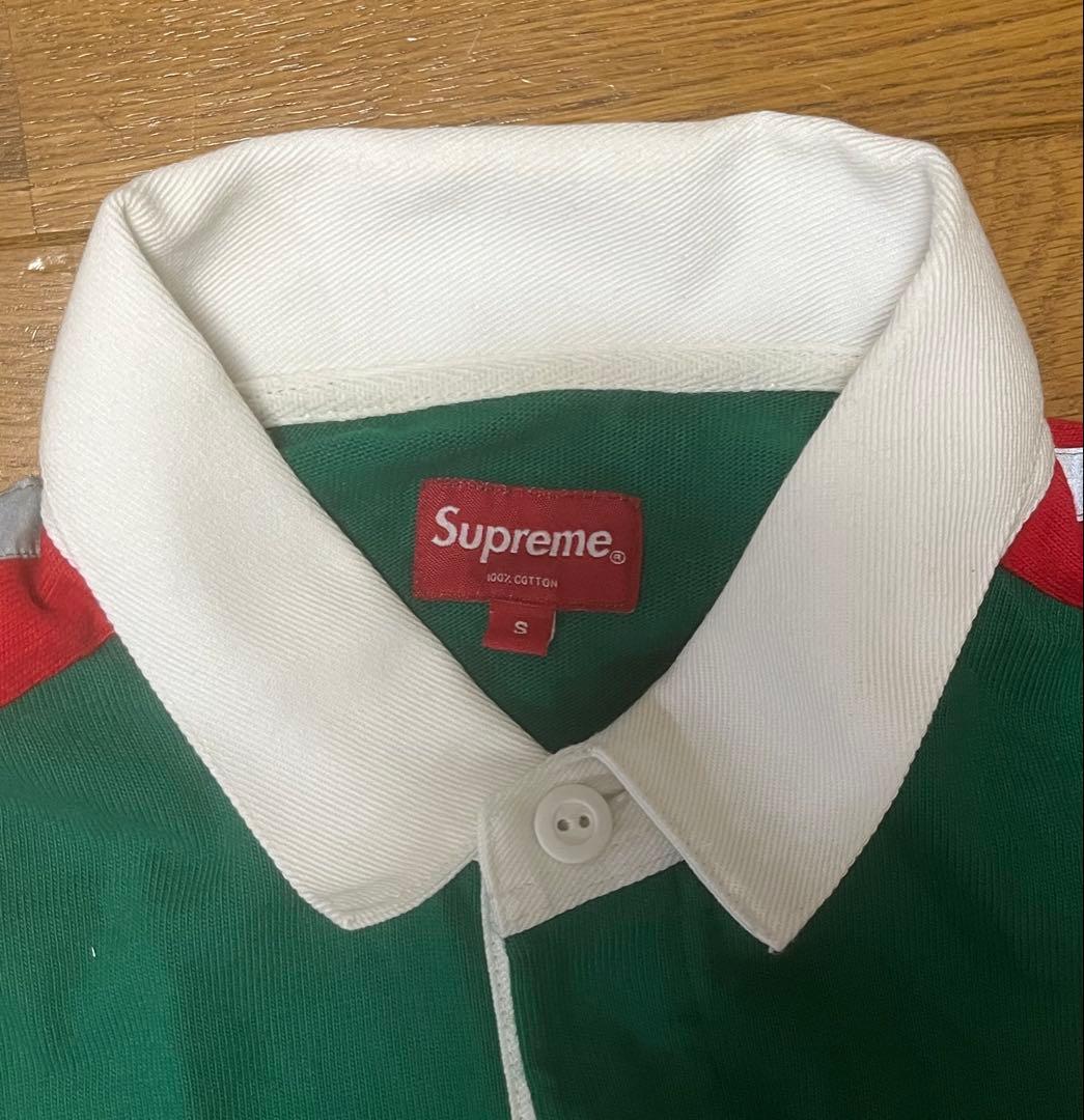 ウェア SUPREME Reflective Sleeve Stripe Rugby
