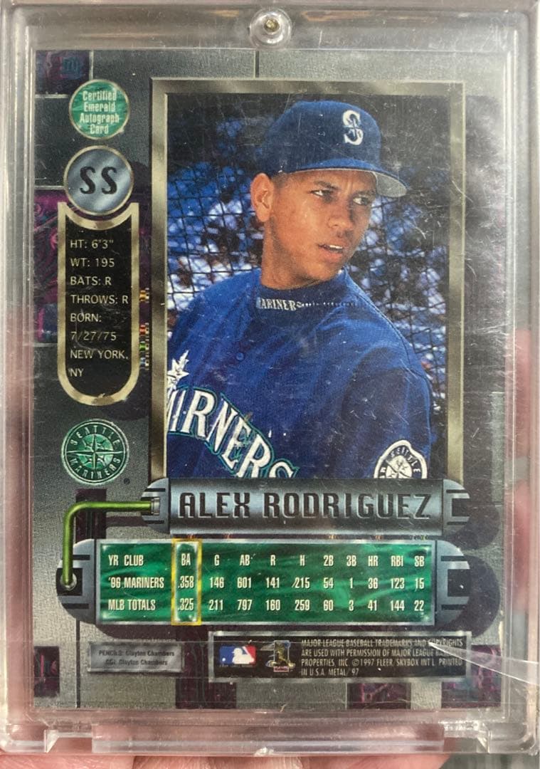 その他 97 skybox l universe Alex Rodriguez