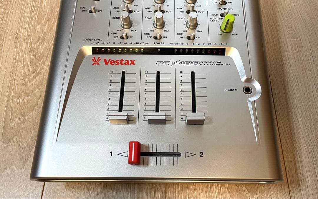 【音出確認済】VESTAX PCV-180 DJミキサー