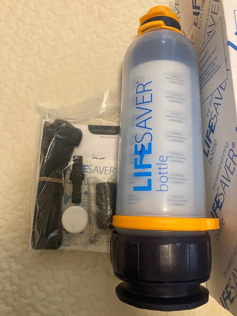 LIFE SAVER 携帯用浄水　ライフセーバーボトル　災害　緊急用　非常用