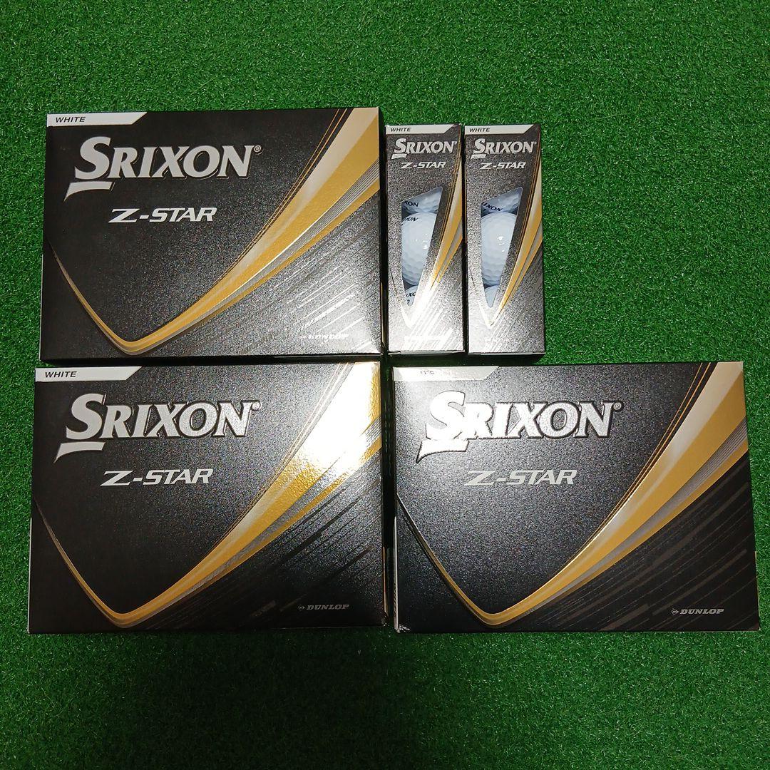 Srixon Z-STAR ホワイトゴルフボール 14スリーブ最終値引き