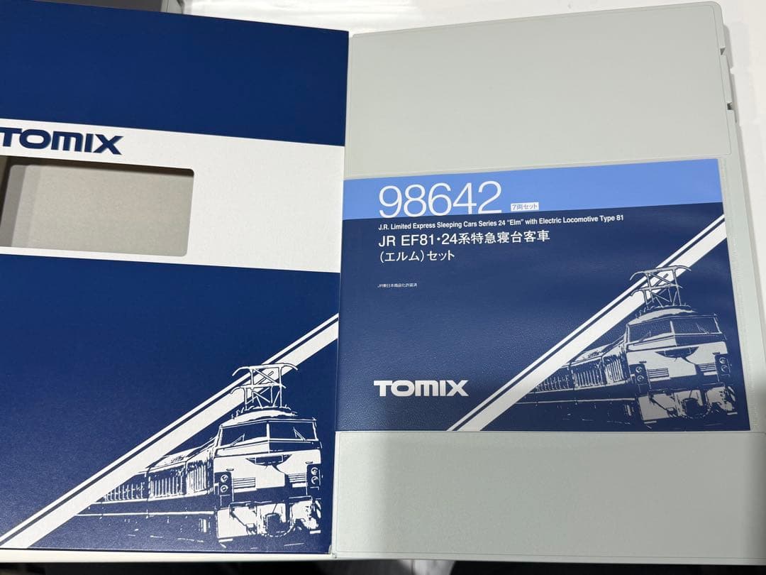 TOMIX 98642 JR EF81 24系特急寝台車両 エルムセット