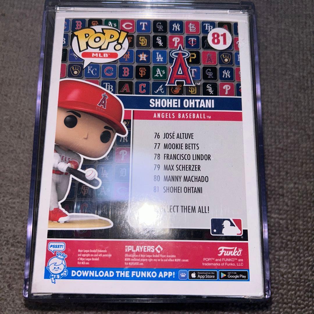 専用ケース+2021年トレカ付、大谷翔平選手, Funko POP