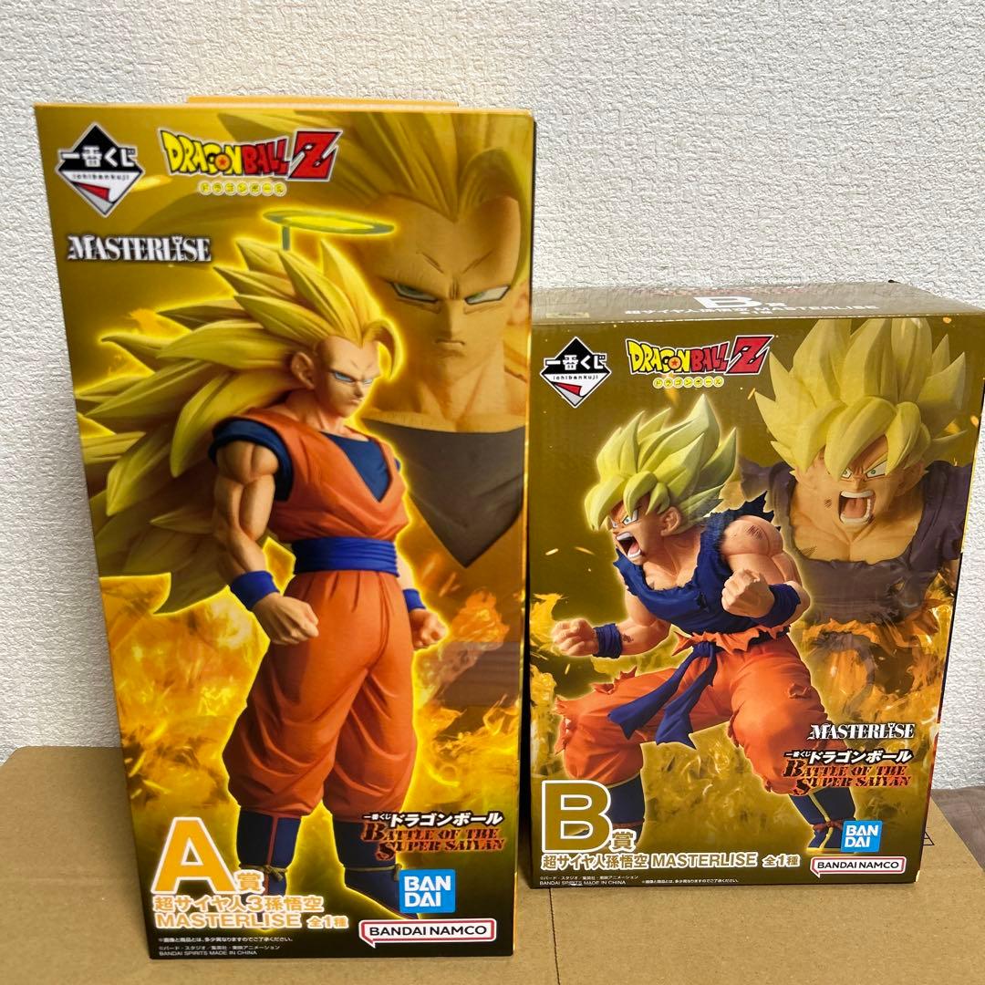 一番くじドラゴンボールZ MASTERLISE A&B フィギュアセット