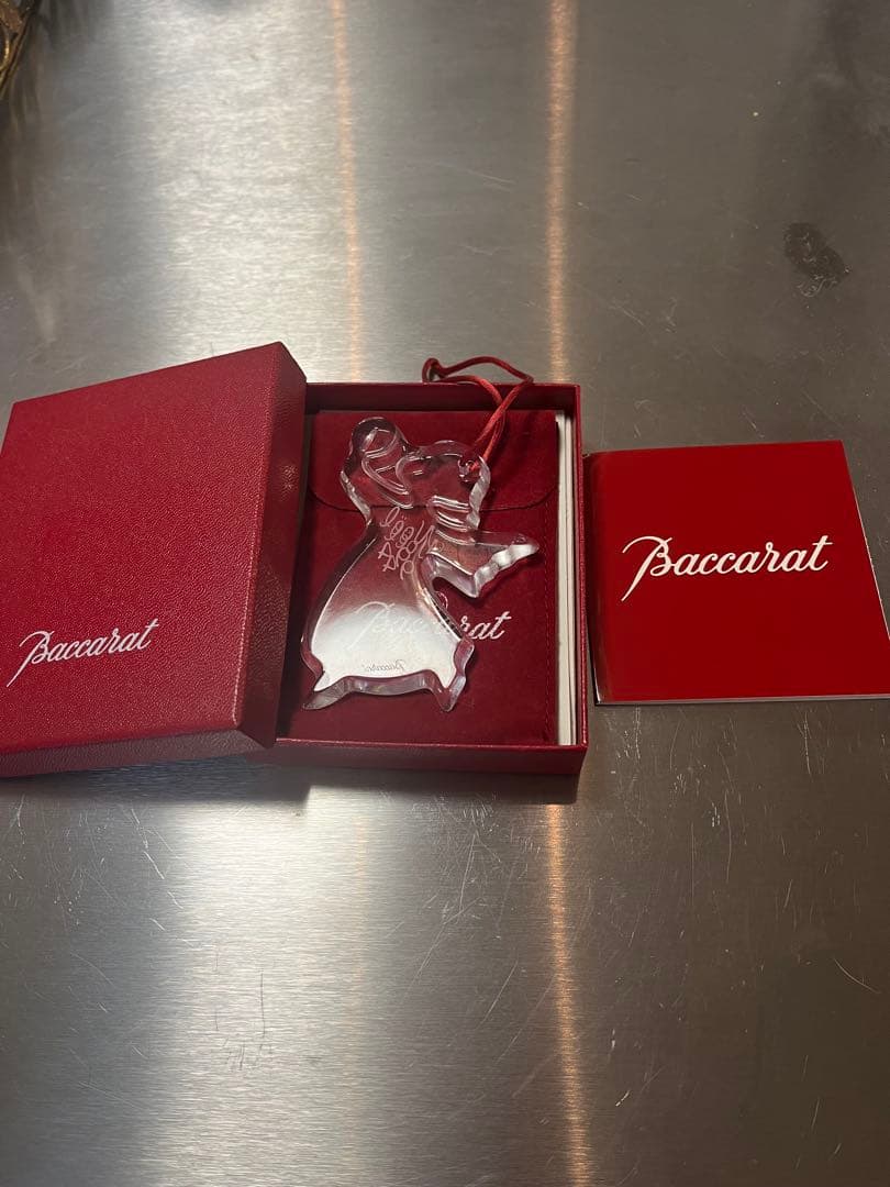 Baccarat クリスマスオーナメント 1990年製