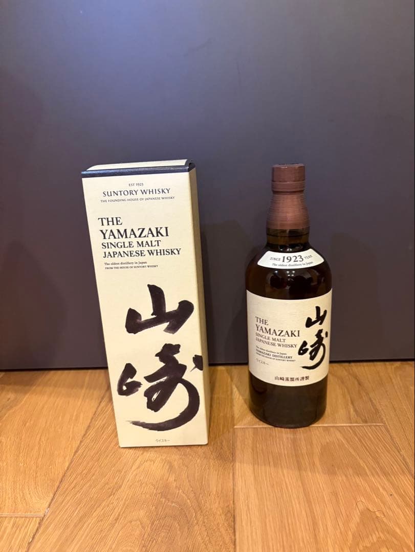 山崎 シングルモルト ウイスキー 700ml 新品未開封 箱ありYAMAZAKI