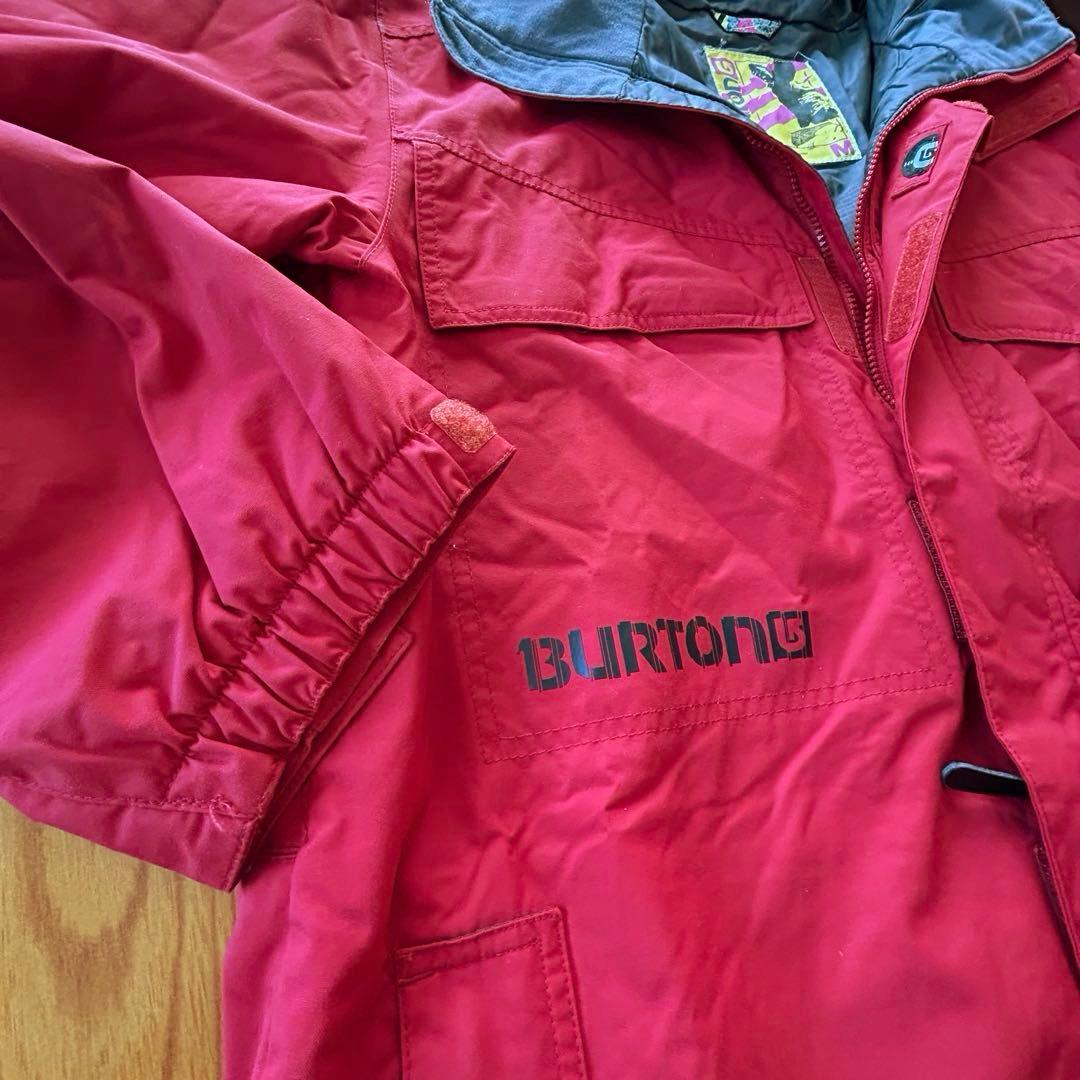 BURTON スノーボード ウェア 赤 レッド メンズ M バートン