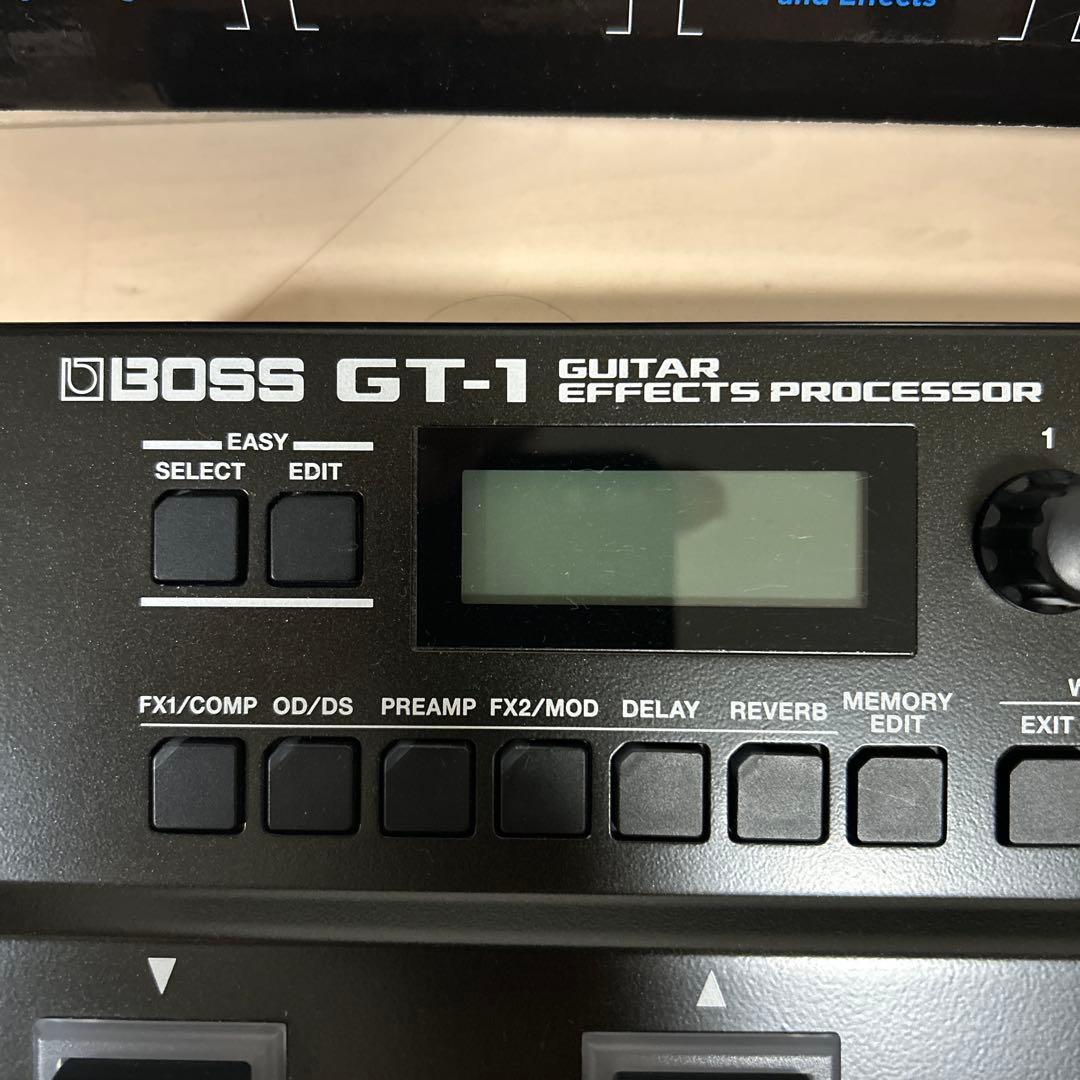 美品　BOSS GT-1 ギターエフェクター➕教科書