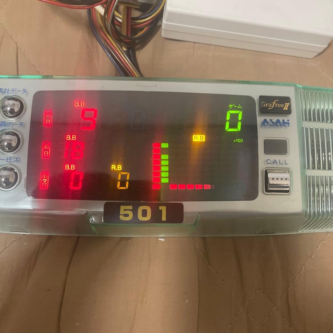 ひでです　発送可　パチスロ　４号機　初代　番長　データカウンター付き