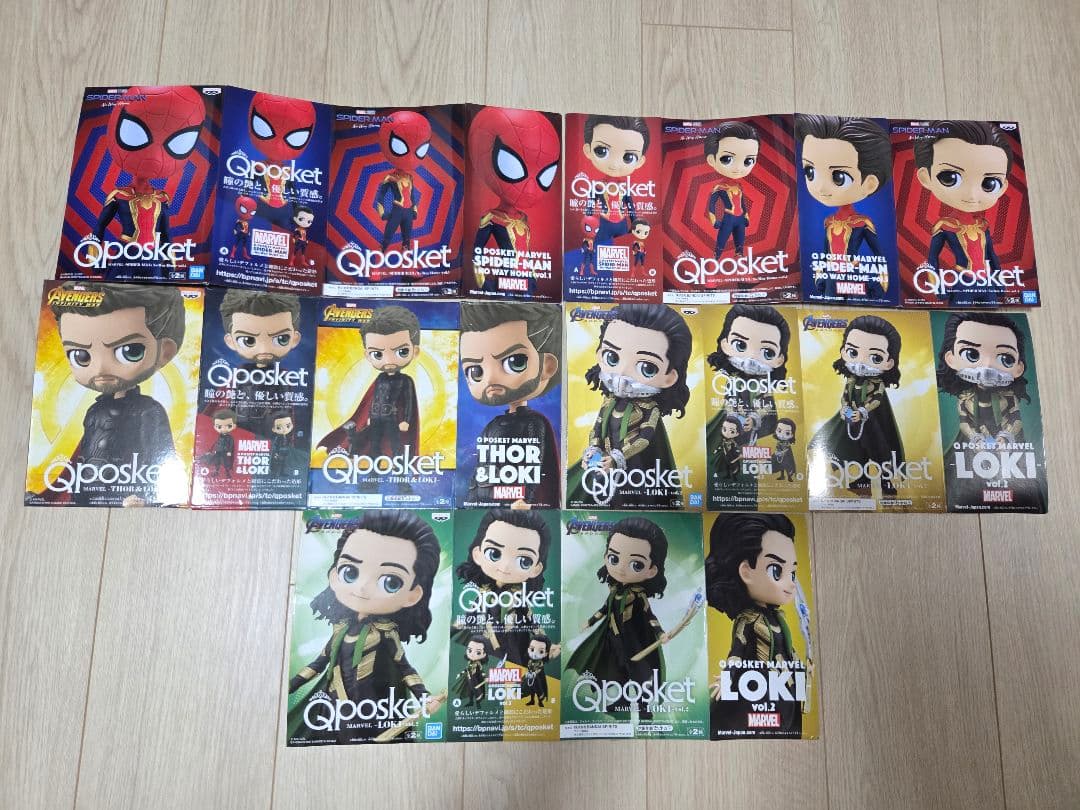 【MARVEL】Qposket空き箱